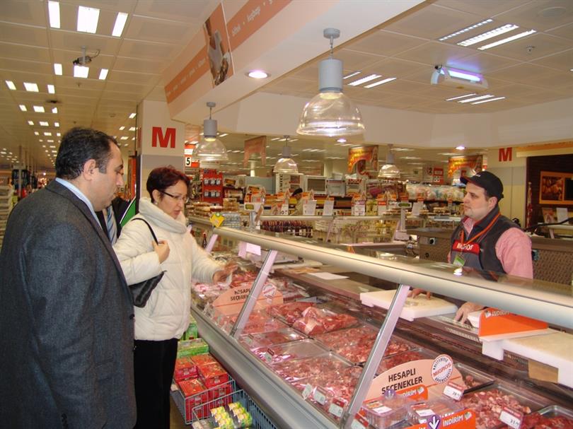 Bursada 2013 Yılında 15.729 Gıda Denetimi Gerçekleştirildi